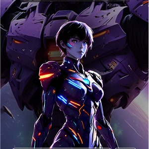 10/10 Mechititan With Flying, Vigilance, Trample, Lifelink, Haste MTG ...