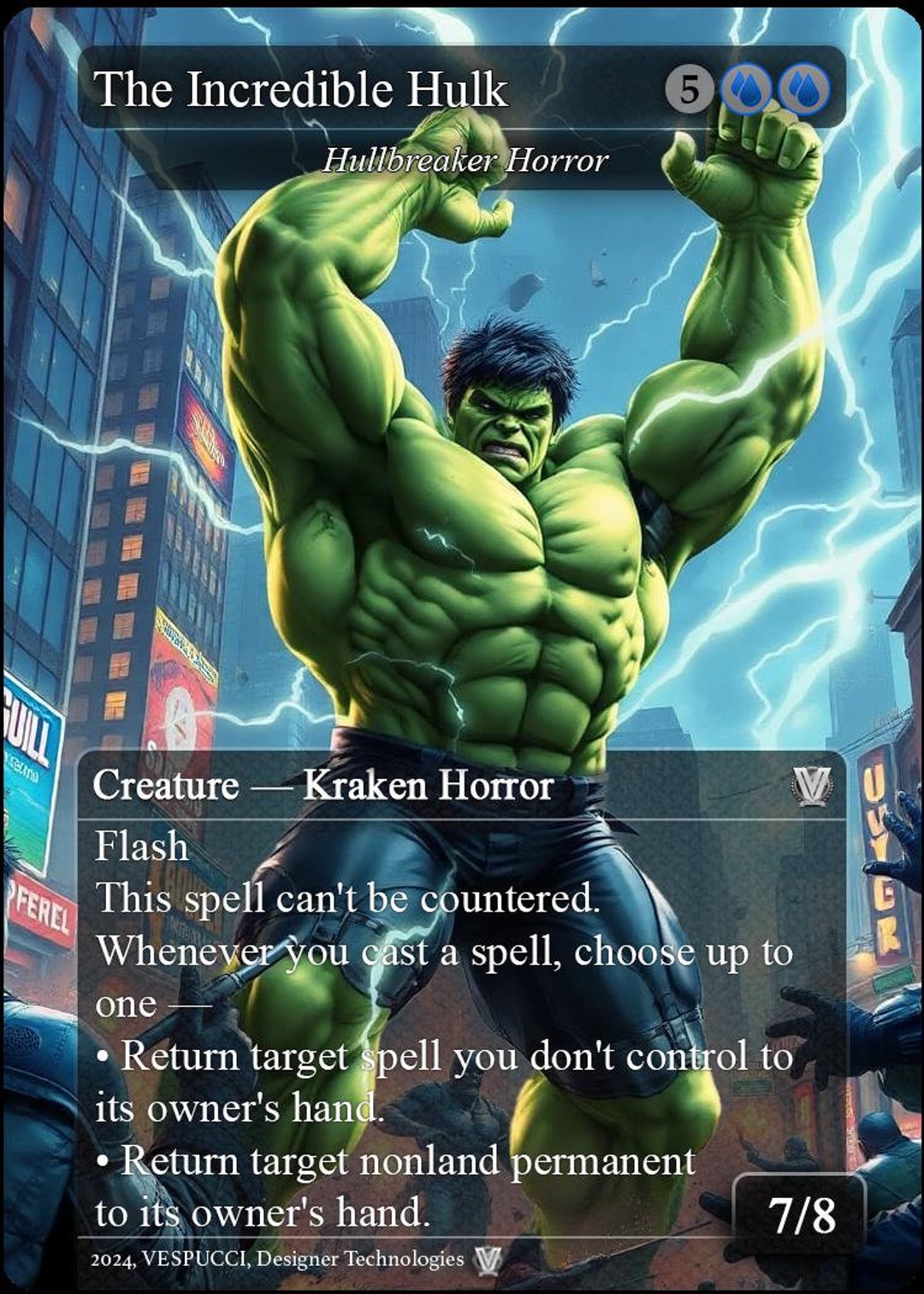 Hullbreaker Horror, the Incredible Hulk, Commander Proxy, Commander ...