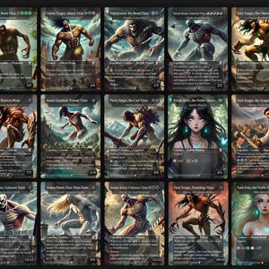 Attack on Titan Themed Eldrazi Deck, Totaling 108 Proxies, Three ...