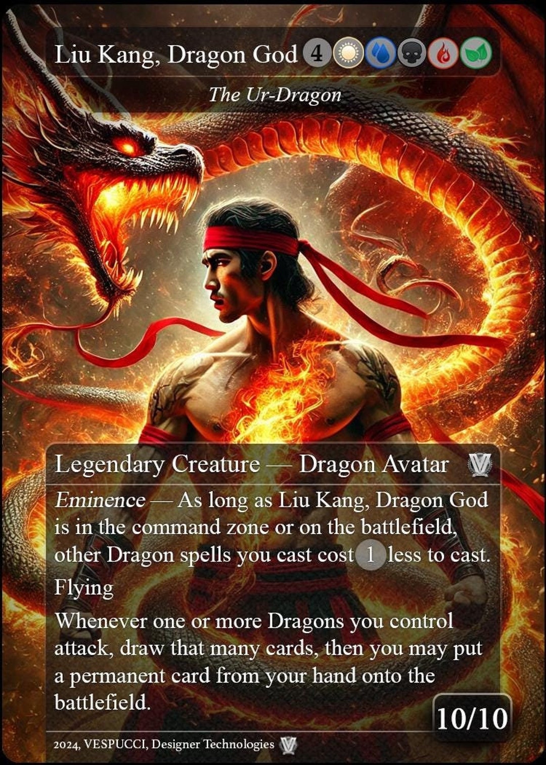 The Ur-dragon Commander Proxy, Liu Kang Dragon God, Commander, Proxy ...