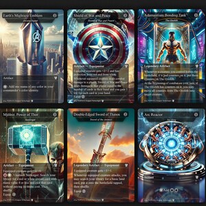 Marvel Mega Pack Kit 30 Proxies EDH Custom Commander Cards, FREE ...