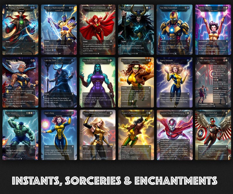 Marvel Vs Mortal Kombat EDH Decks, Captain America Vs Kenrith Proxy ...