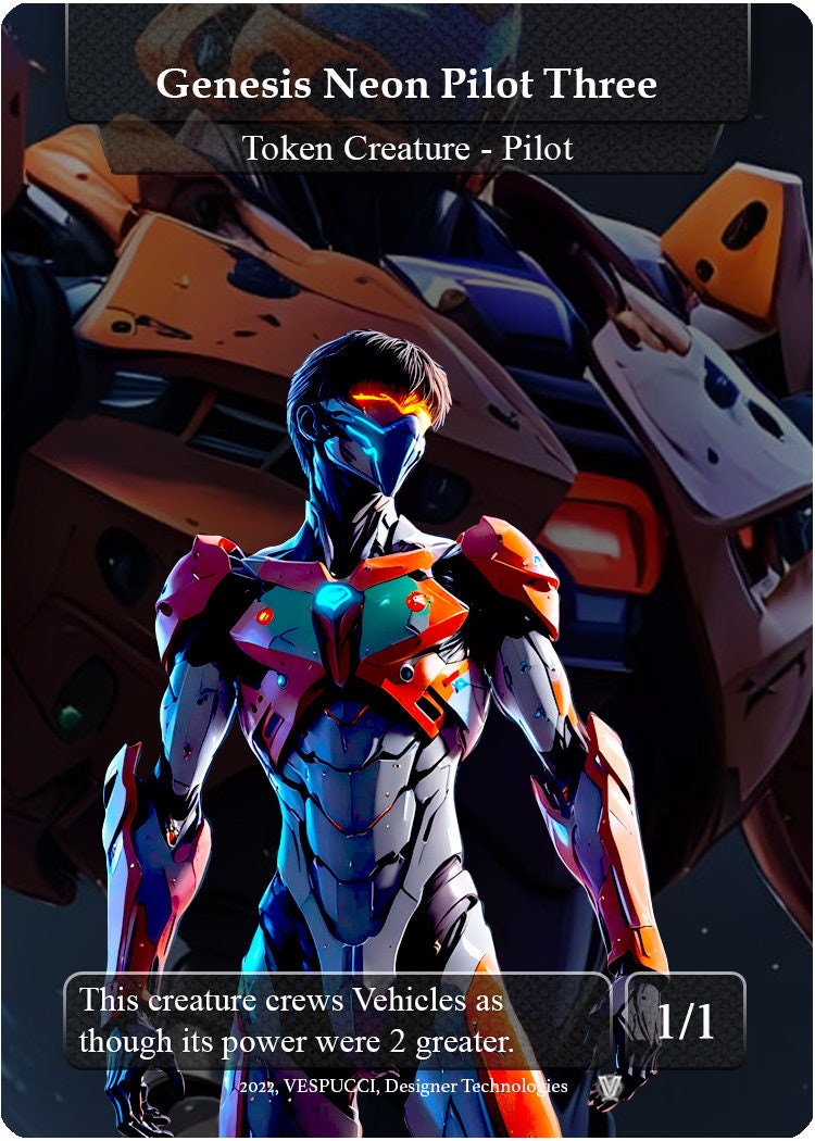 10/10 Mechititan With Flying, Vigilance, Trample, Lifelink, Haste MTG ...