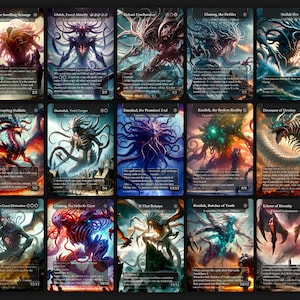 Complete Eldrazi Commander Proxy Deck, Ulalek, Azlask, Zhulodock - Etsy