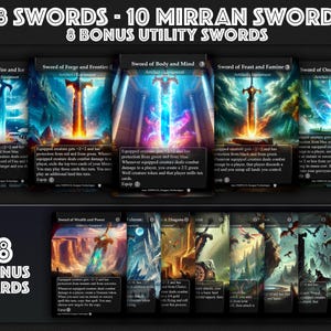 Mirran Swords, 18 Swords, Swords, Sword of Fire and Ice, Sword of ...