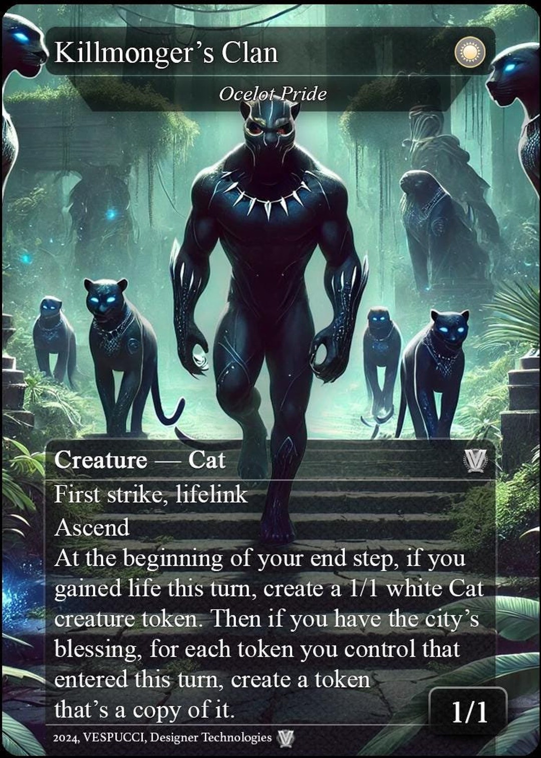 Ocelot Pride, Killmonger's Klan, Commander, Proxy Card, Marvel, Custom Proxy - Etsy