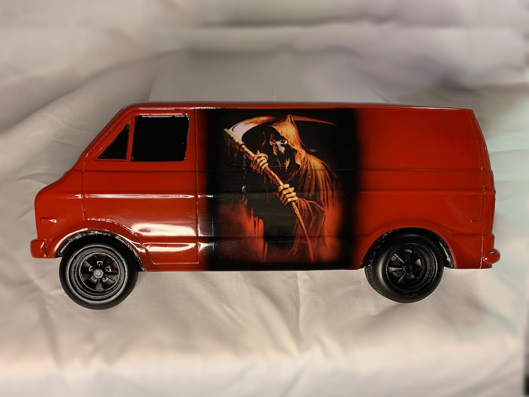 Van, Vans, Vanning, Van Decor, Van Art, Wall Decor, Art, Mural Van, 80s ...