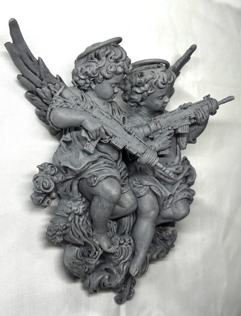 Gunning Angels (wall Hanger) - Etsy