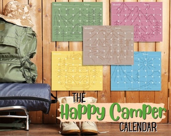 Camper Calendar - Etsy