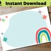 Sparkle Rainbow Labels for Name Tags/potluck Food Printable Instant ...