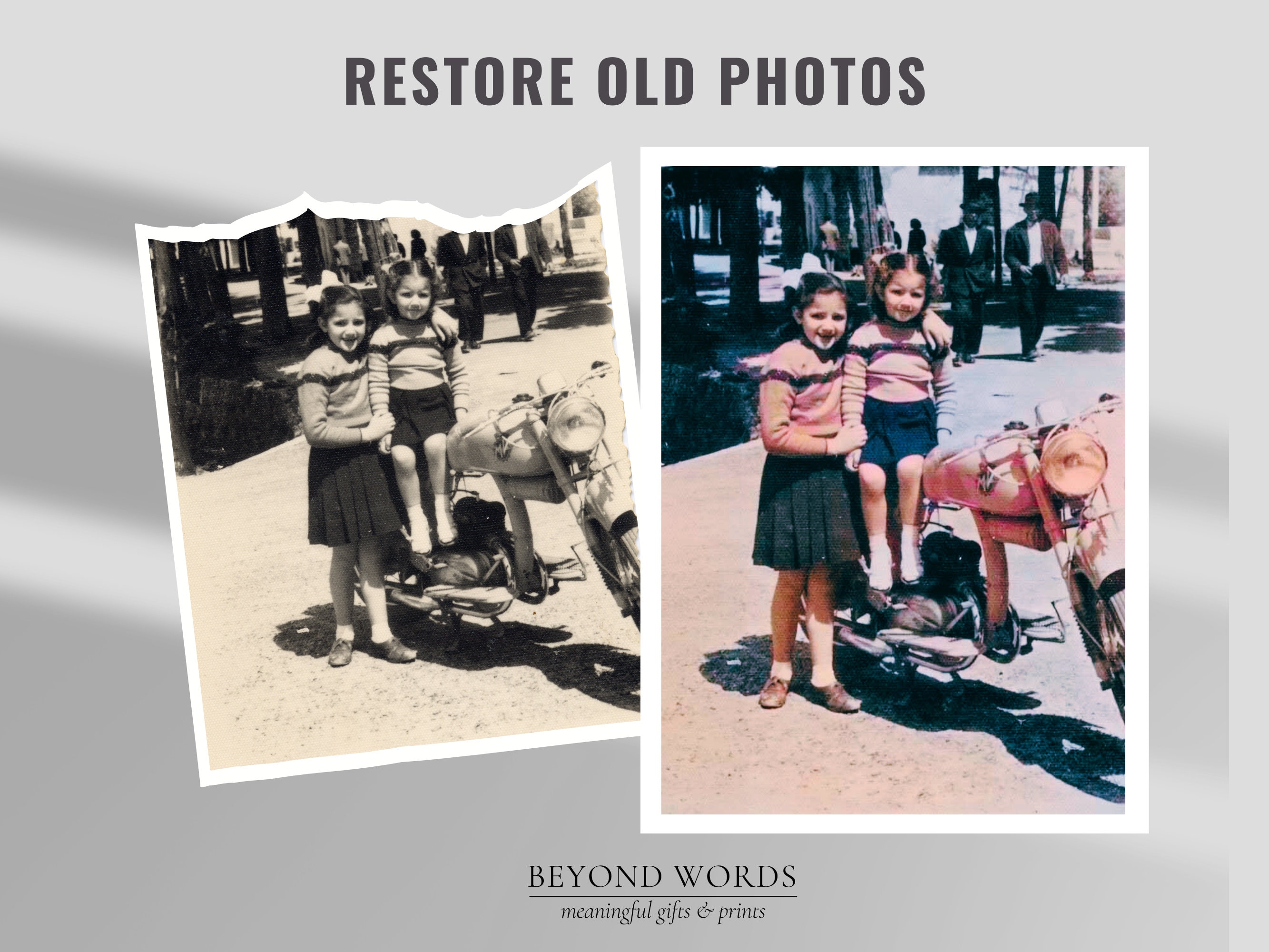 Old Photo Restoration Service | Photo Repair | Restore Picture | Photo ...
