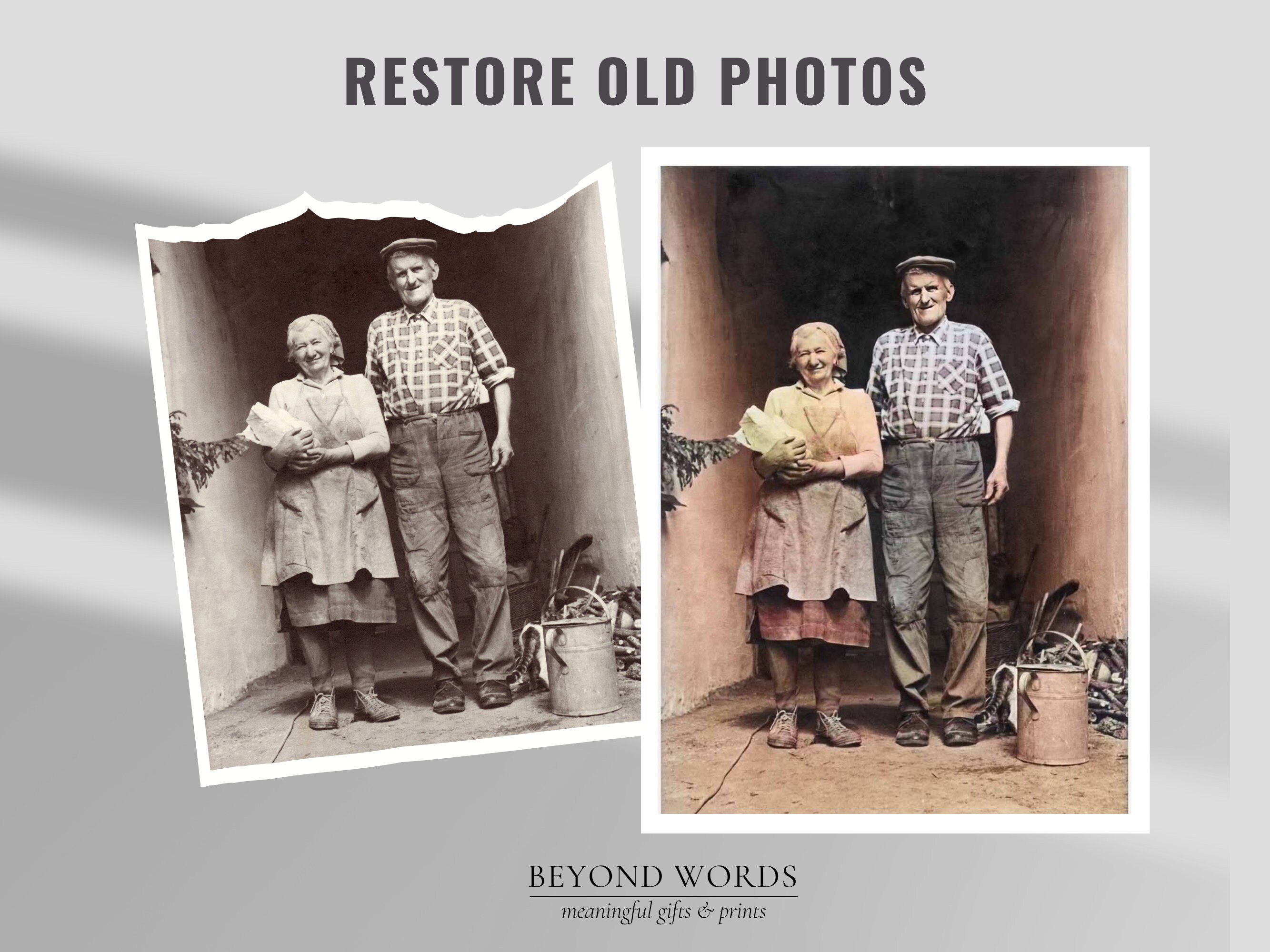 Old Photo Restoration Service | Photo Repair | Restore Picture | Photo ...