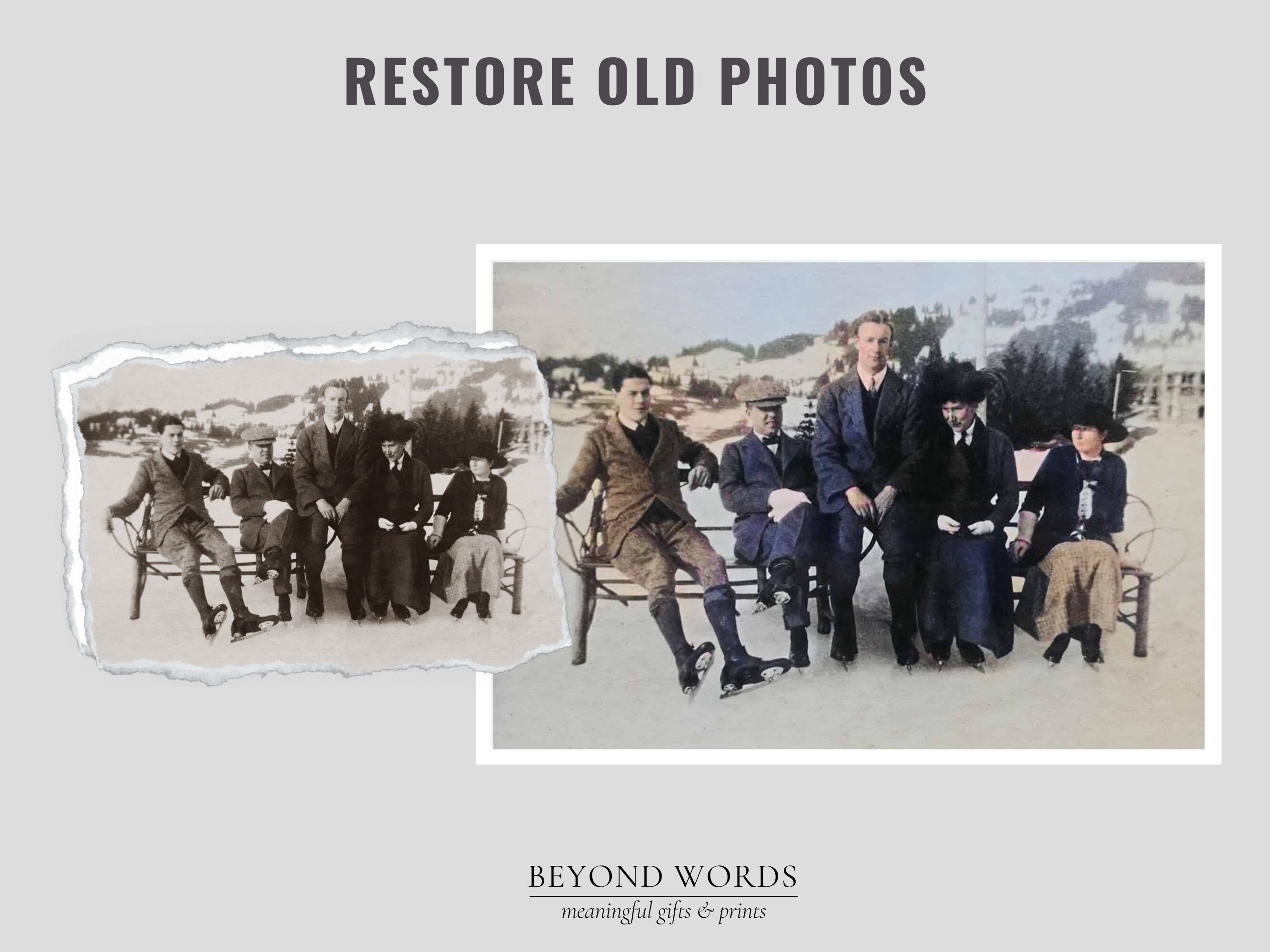 Old Photo Restoration Service | Photo Repair | Restore Picture | Photo ...