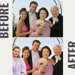 Add Person to Photo Photo Editing Photo Gift Family Portrait Wedding ...