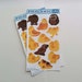 Bread Birds Sticker Sheet, Cute Animal Stationery - Etsy
