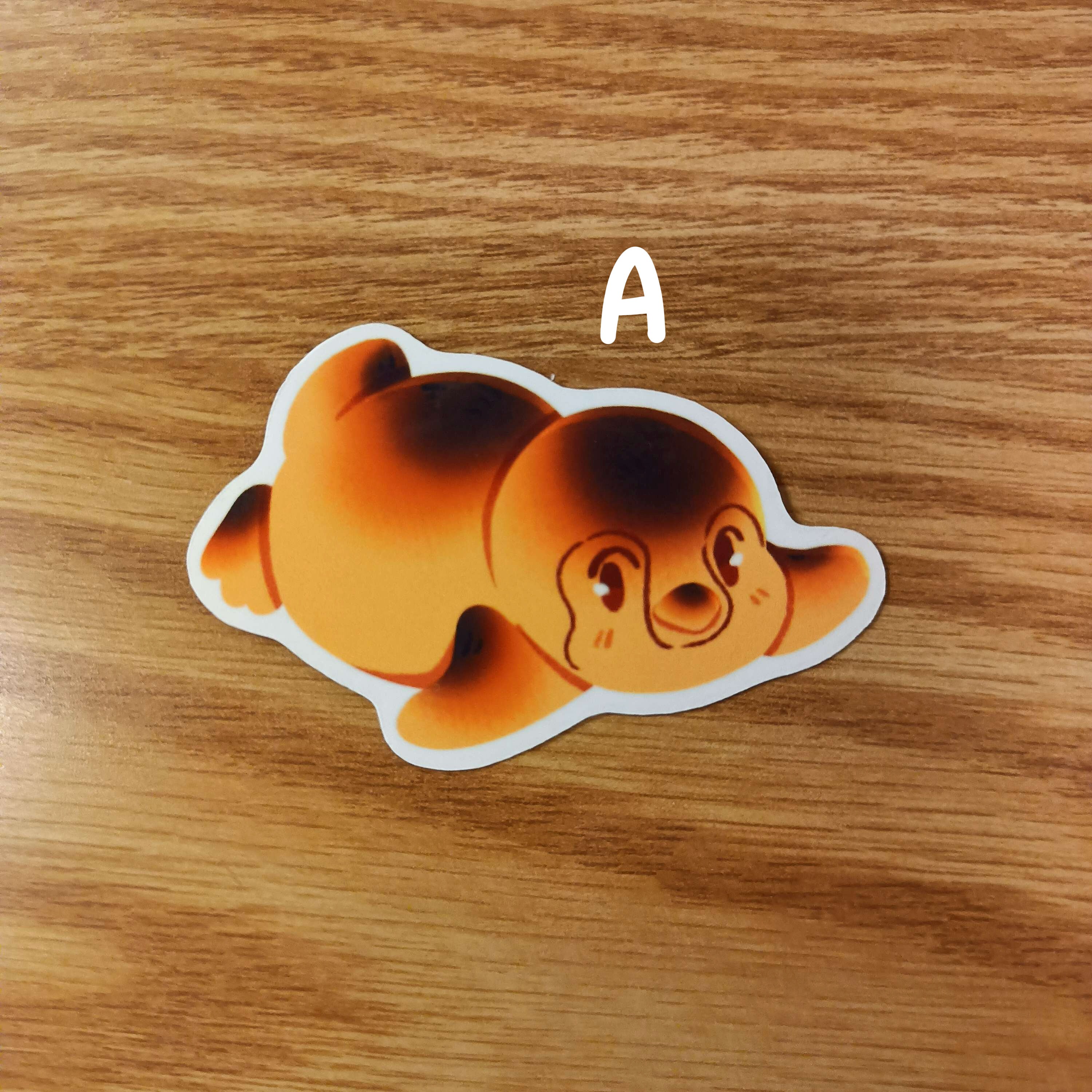 Bread Bird Stickers, Cute Animal Sticker, Food Sticker - Etsy