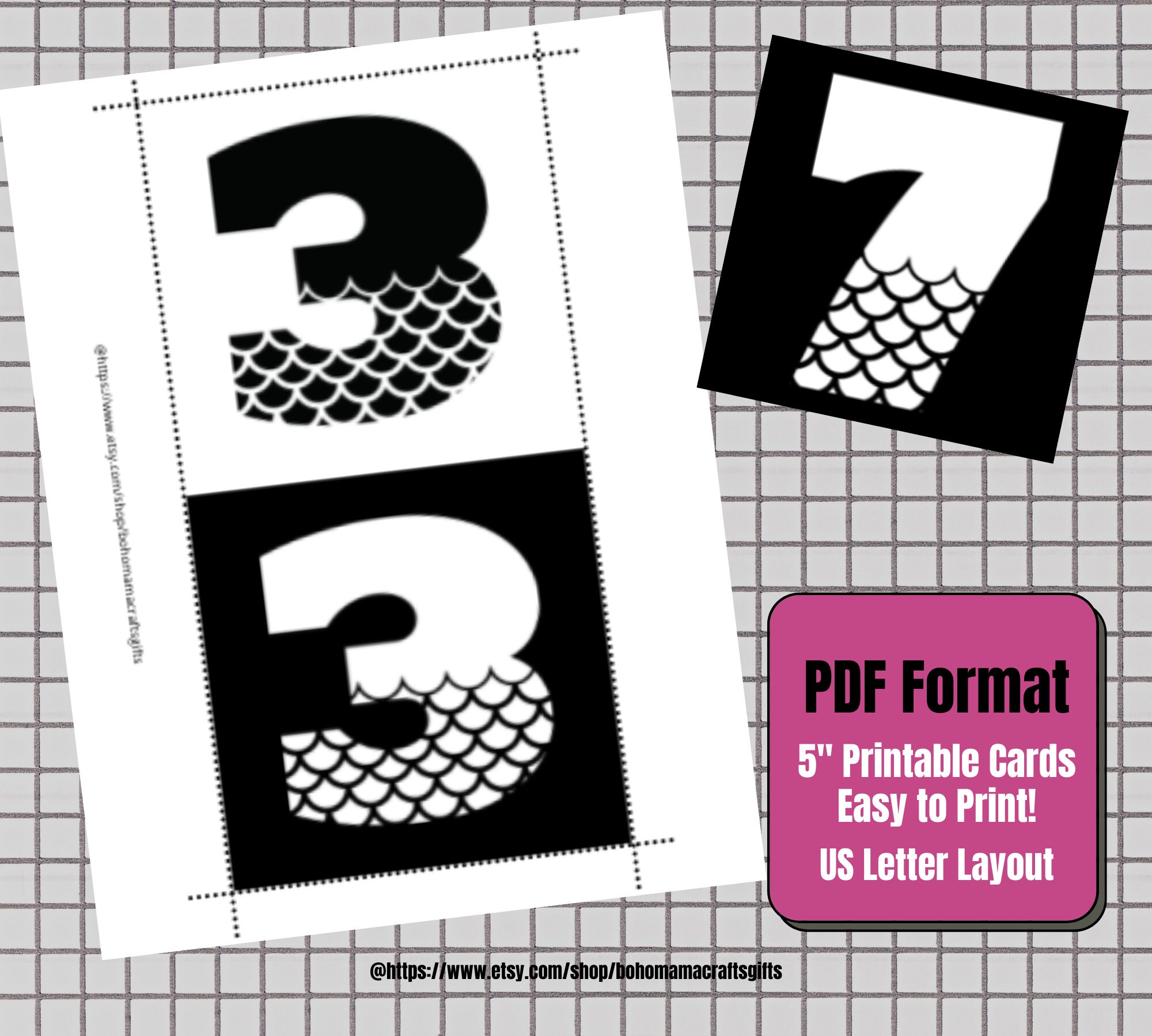 20 High Contrast NUMBERS Infant Printable Contrast Cards - Etsy