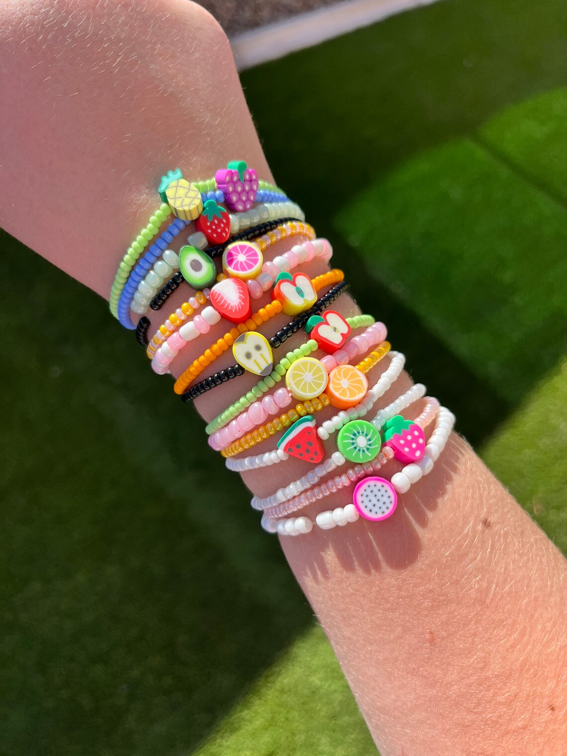 Custom Fruit Bracelet - Etsy