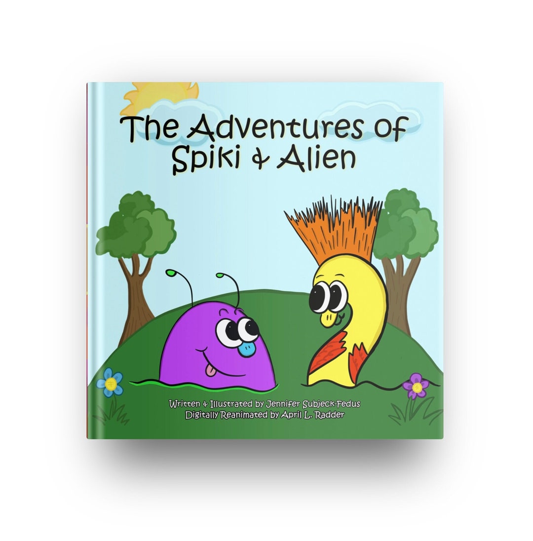 The Adventures of Spiki & Alien - Etsy