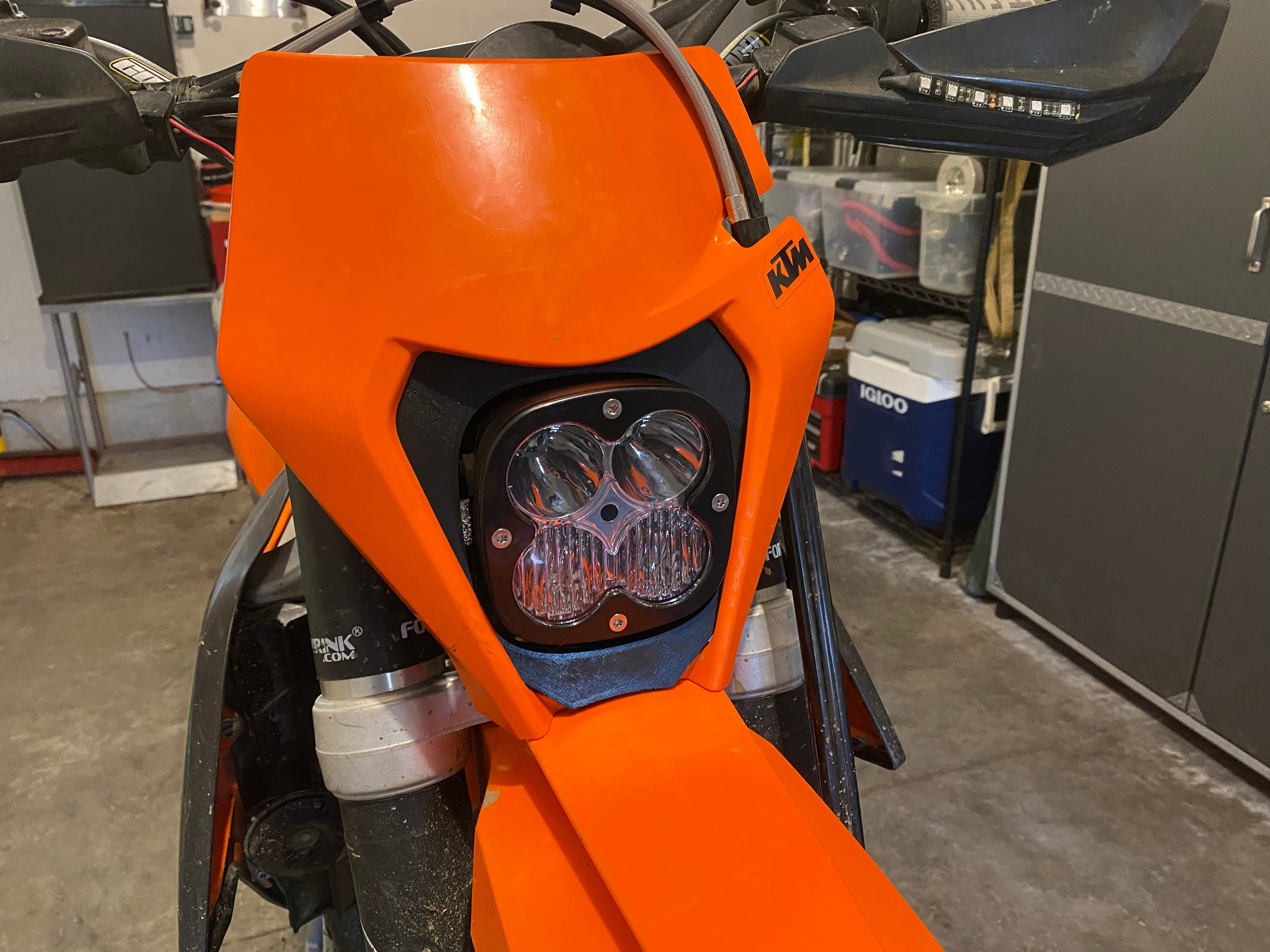 KTM EXC/EXC-F Baja Designs XL80 Headlight Conversion Bracket - Etsy