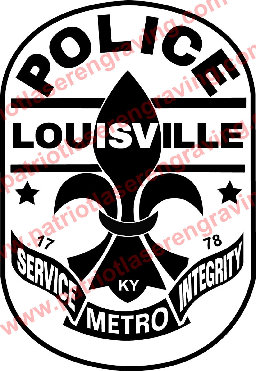 Louisville Kentucky Metro Police Patch (LMPD) - SVG Vector - Etsy