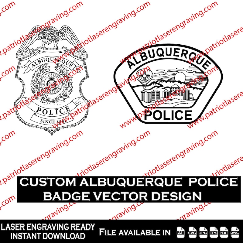 Police Badge Svg - Etsy