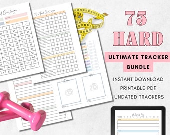 75 Hard Tracker Challenge - Etsy