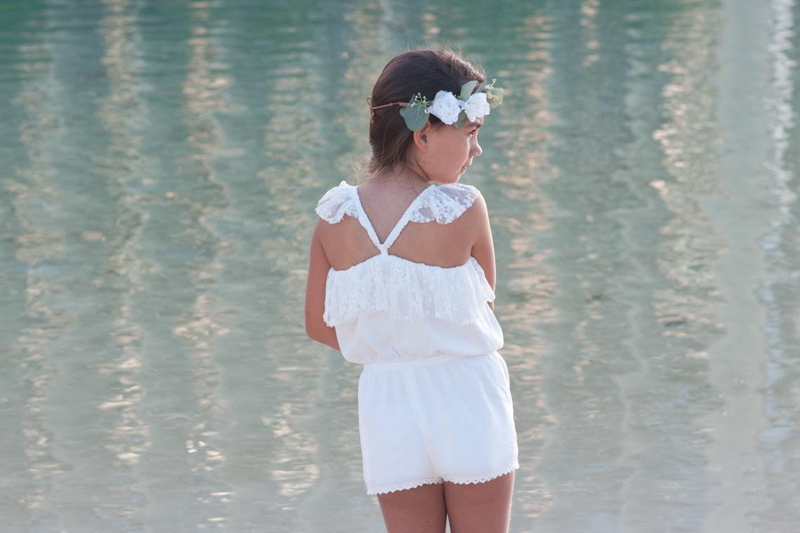 Beach Flower Girl, Beach Flower Girl Dress, Beach Wedding, Flower Girl ...