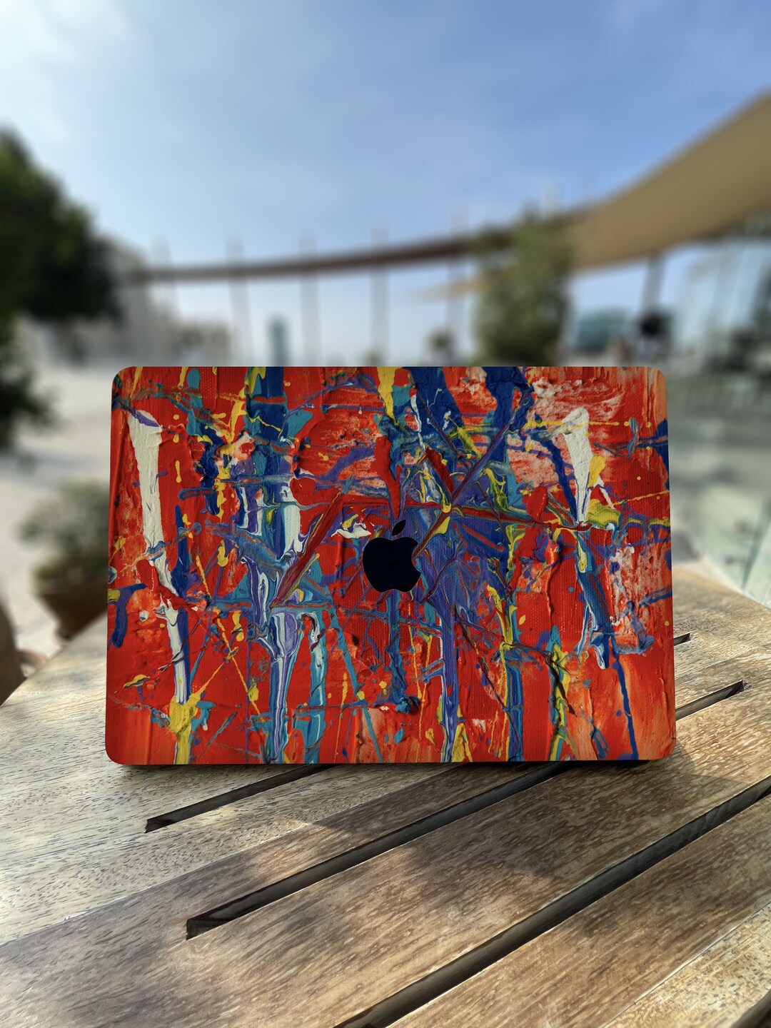 Abstract Red Colorful MacBook Case New MacBook 14 M1 MacBook - Etsy