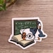 Math Cat Sticker (CLEAR Sticker) - Etsy