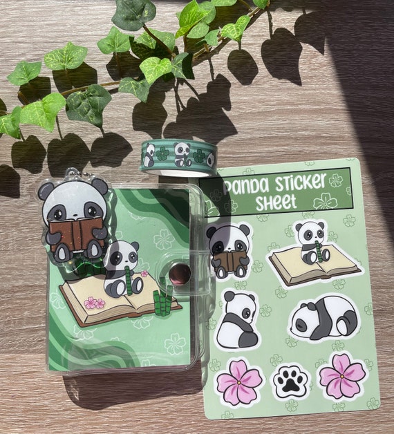 Green Panda: Mini Journaling Kit - Etsy