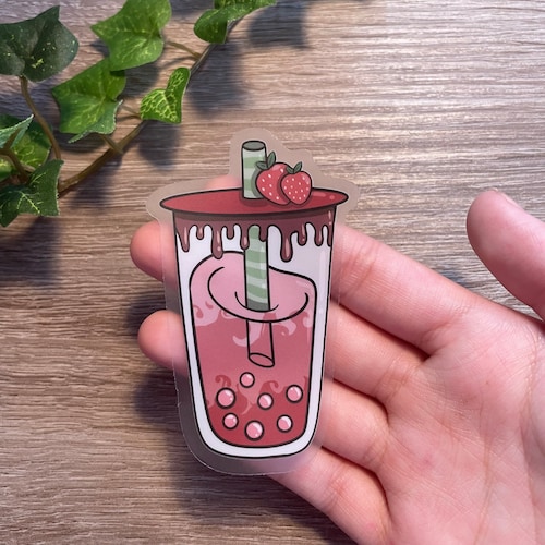 Boba Tea Sticker - Etsy