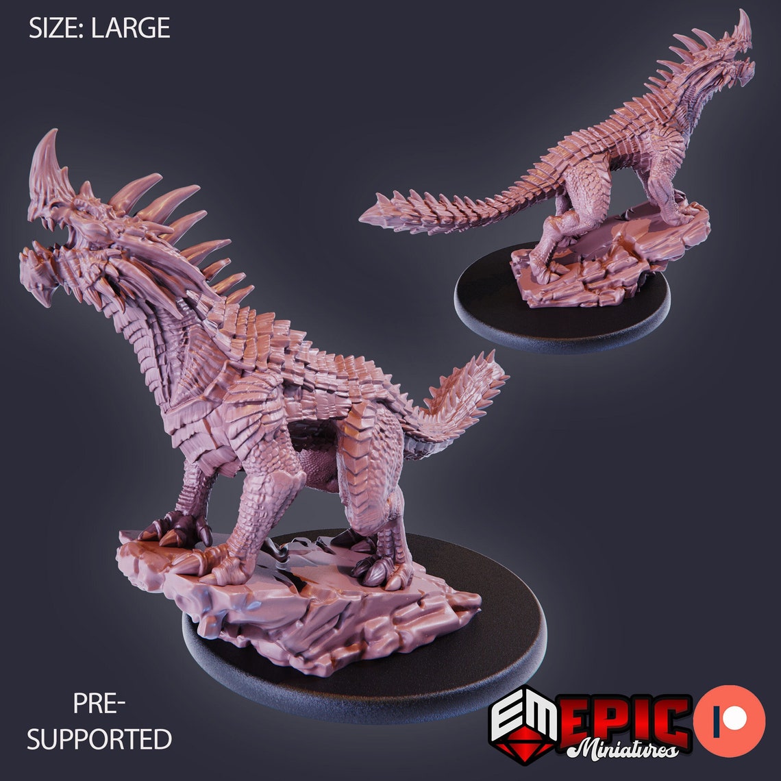 Blue Guard Drake Figurines épiques DnD Pathfinder RPG - Etsy France