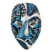 Hand-painted Ceramic Mask: Turkish Cini Art, Collectible Wall Decor - Etsy