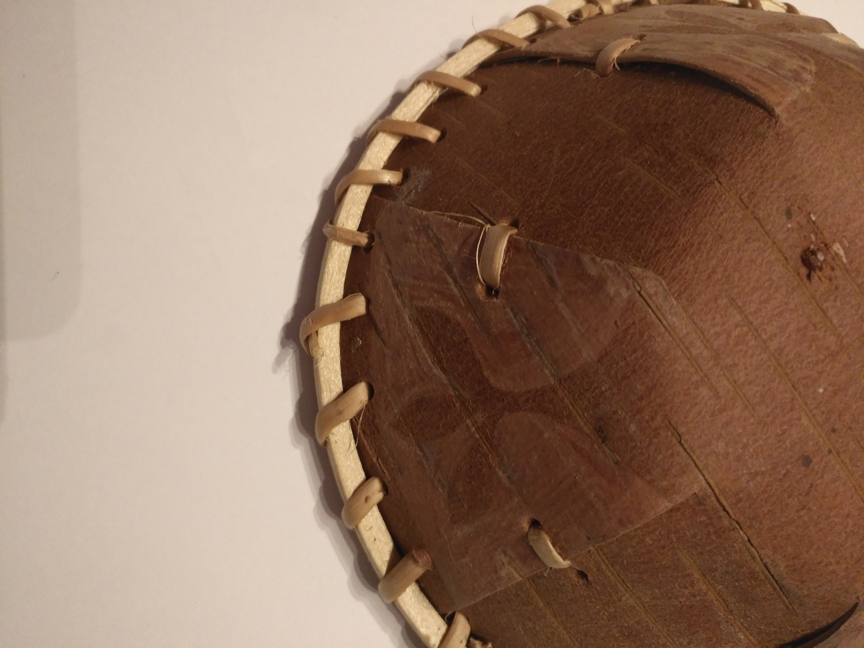 Vintage Native American Birch Bark Bowl - Etsy