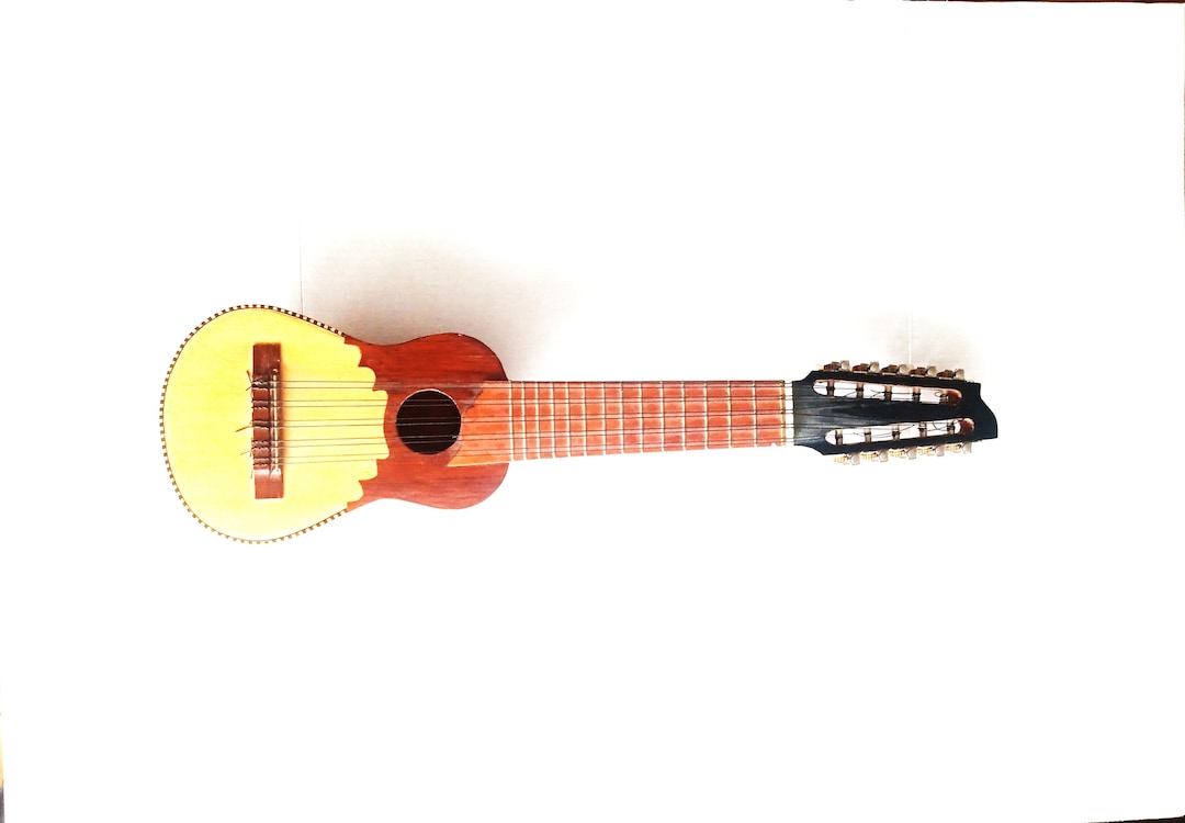 Peruvian Charango 10 String Musical Instrument With Nice Carving - Etsy