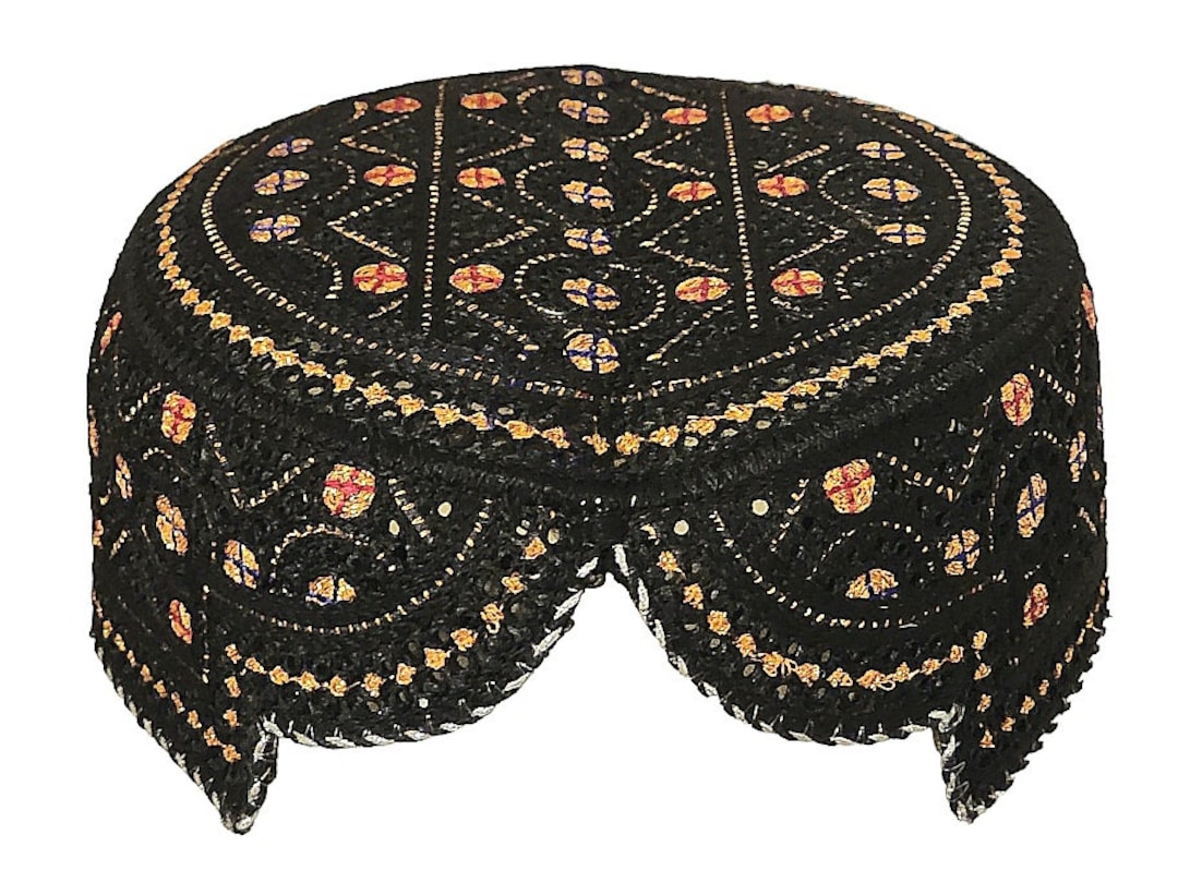 Traditional Embroided Sindhi/balochi/qandahari/pashtoon Cap for Men ...