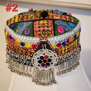 Traditional Handmade Embroided Cap With Afghan Headpiece Mathapati for ...