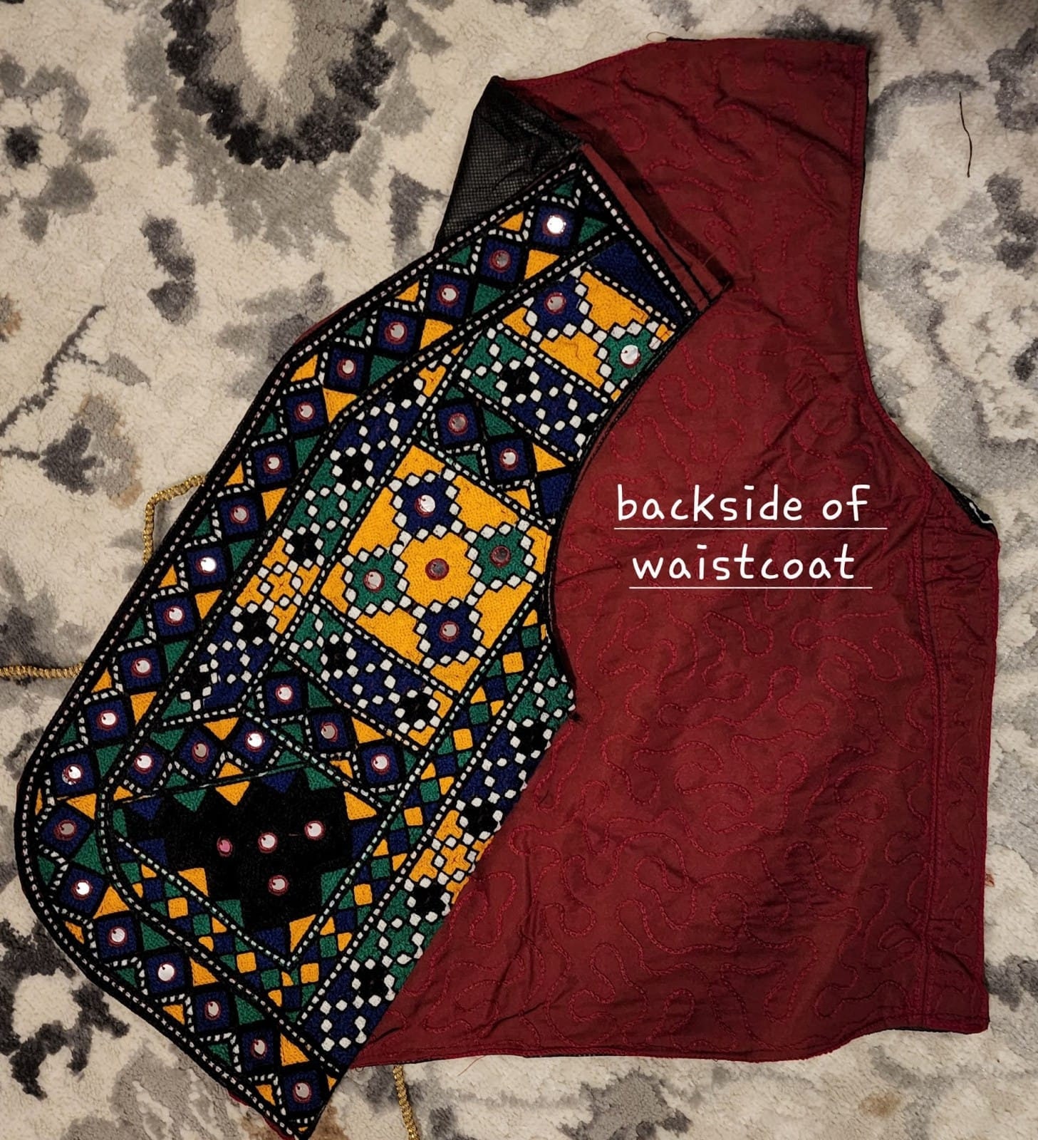 Traditional Embroided Waistcoat for Girls/boys. Free Shipping ...