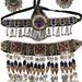 Afghan Traditional Kuchi Jewelry Set Including Necklace, Mathapati ...