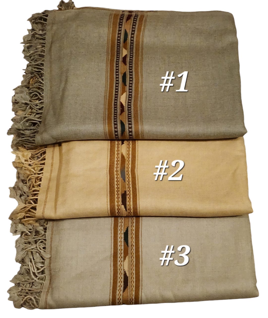 Handwoven Woolen Afghan Patoo Shawl - Etsy