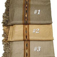 Handwoven Woolen Afghan, Chitrali/swati Shawl, Patoo. Width 51 Inches ...