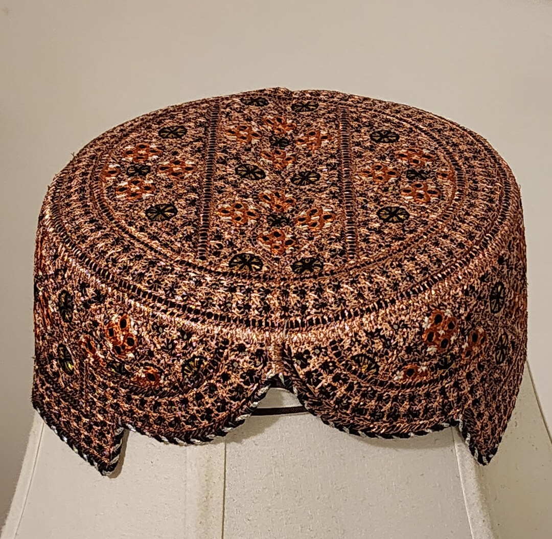 Traditional Embroided Sindhi/balochi/qandahari/pashtoon Cap for Boys ...