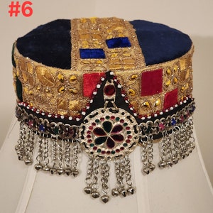 Traditional Afghan Cap With Afghan Headpiece Jewelry for Women. Free ...