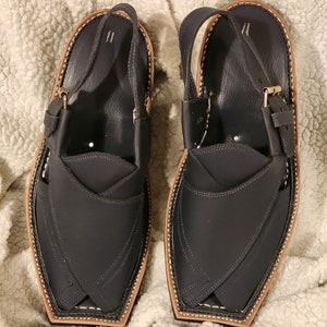 Kaptan Handmade Peshawari Leather Chappal for Men. Free Shipping All U ...