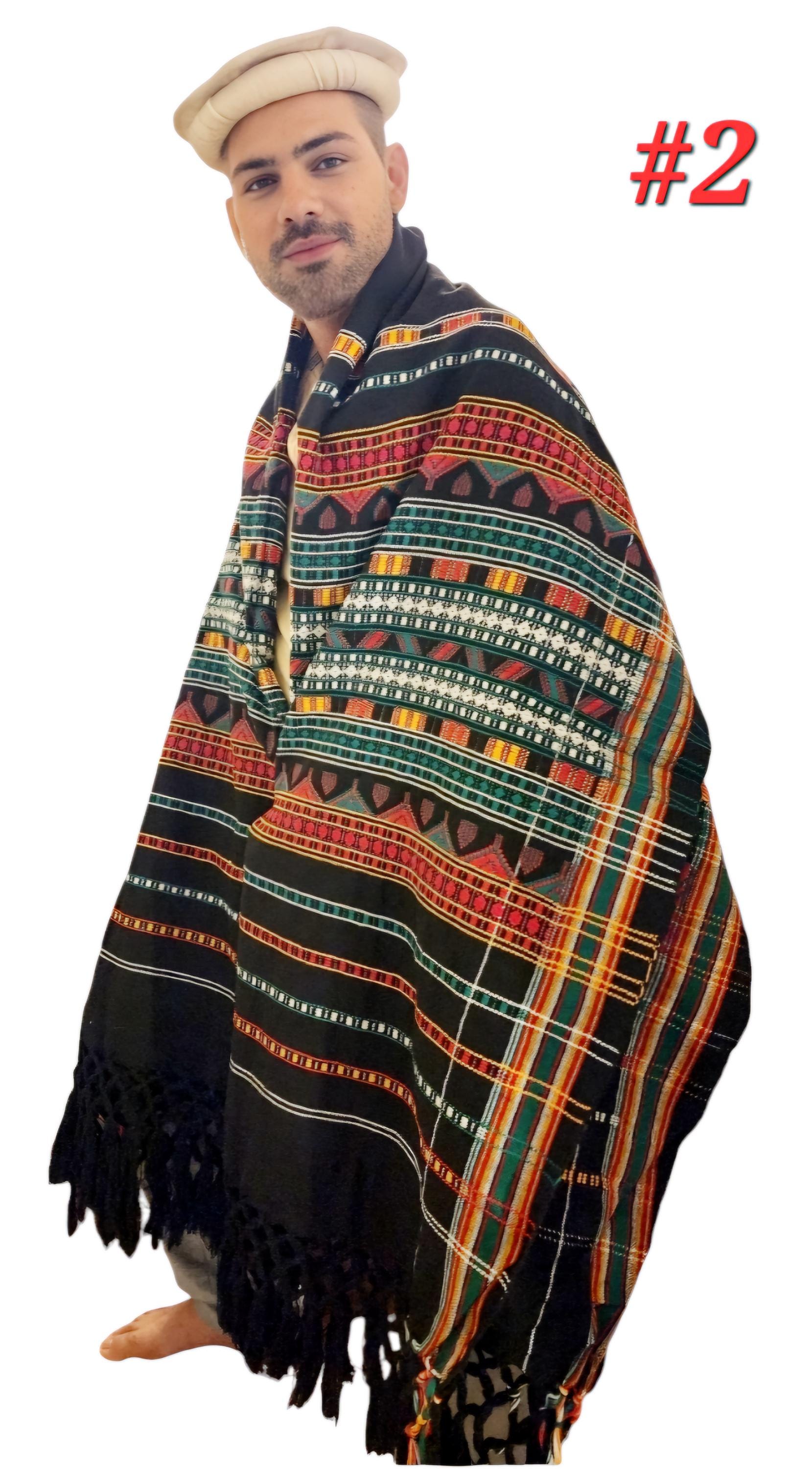 Handwoven Wool Afghan Shawl, Balochi Patoo - Etsy