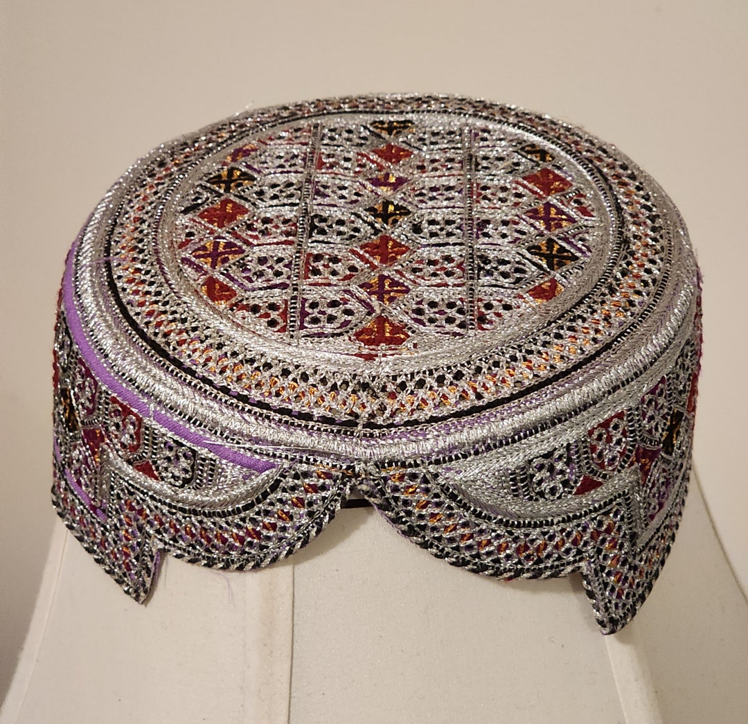 Traditional Embroided Sindhi/balochi/qandahari Cap for Boys Ages 6 ...