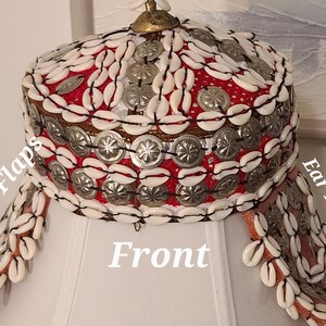 Traditional Afghani Mongolian Turkish Cap With Cowry Work. Free ...