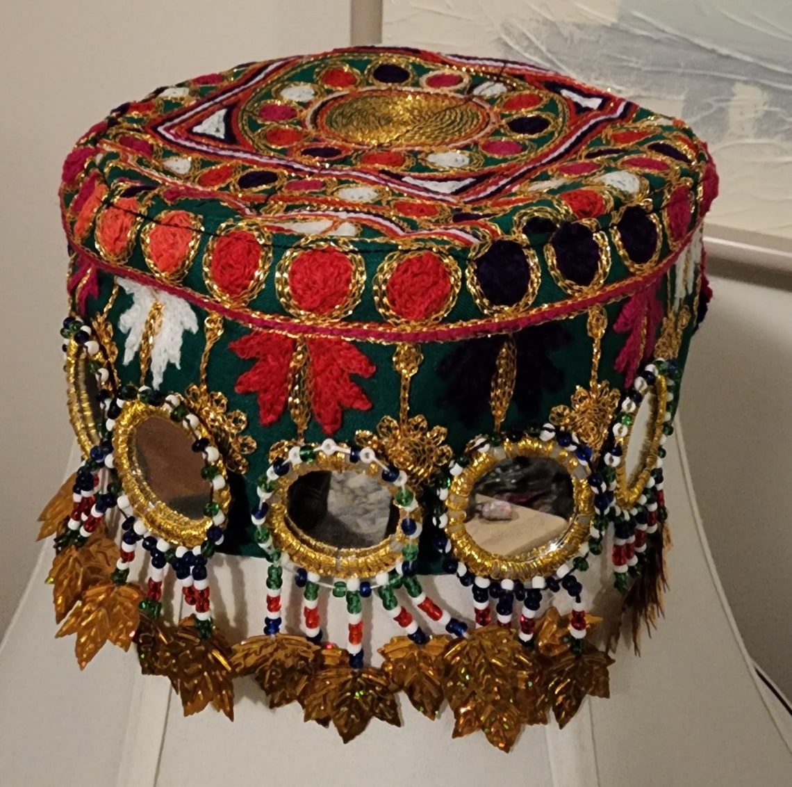 Traditional Embroided Cap for Girls Ages 4-12. Free Shipping Throughout ...