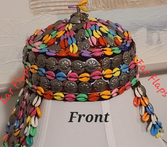 Chapeu Mongol Tradicional Mongolian Hat With Ornament | Mongolian